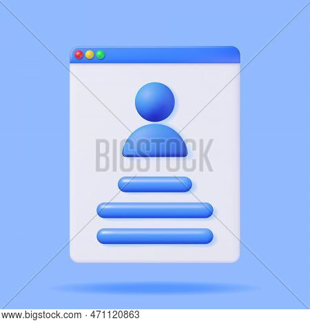 3d Job Application Vector & Photo (Free Trial) | Bigstock