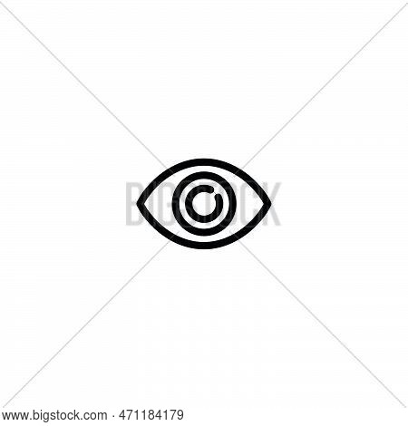 Watch Eye Icon. Vector & Photo (Free Trial) | Bigstock