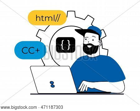 Web Development Vector & Photo (Free Trial) | Bigstock