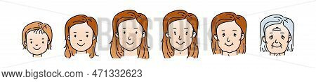 Vector Woman Face. Vector & Photo (Free Trial) | Bigstock