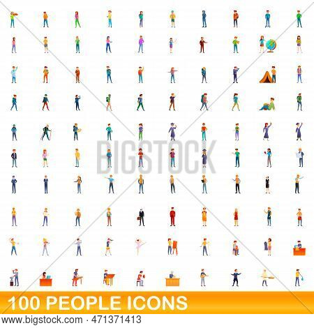 100 People Icons Set. Image & Photo (Free Trial) | Bigstock