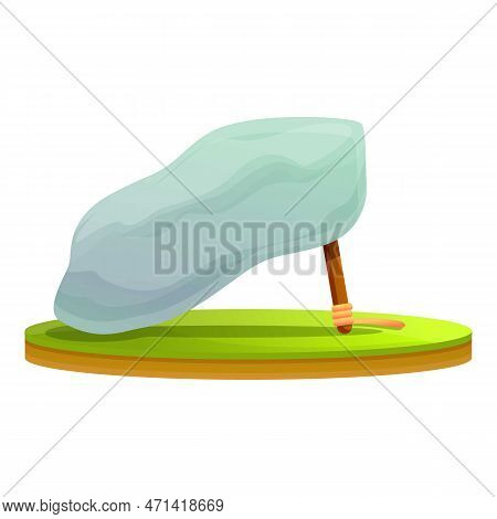 Stone Stick Trap Icon Image & Photo (Free Trial) | Bigstock