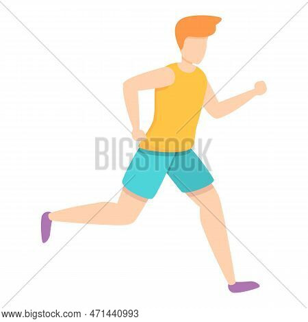 Sprint Running Icon. Image & Photo (Free Trial) | Bigstock
