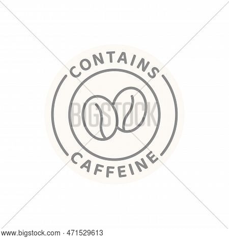 Contains Caffeine Vector & Photo (Free Trial) | Bigstock