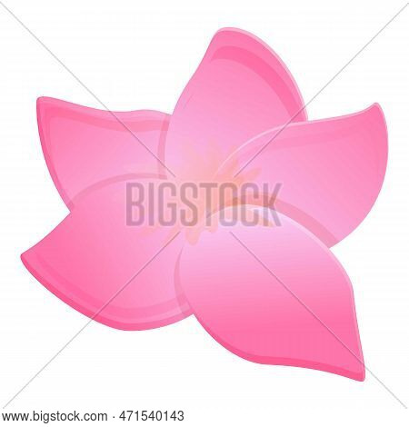 Plumeria Champa Icon. Image & Photo (Free Trial) | Bigstock
