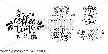 Coffee Time. Vector Vector & Photo (Free Trial) | Bigstock