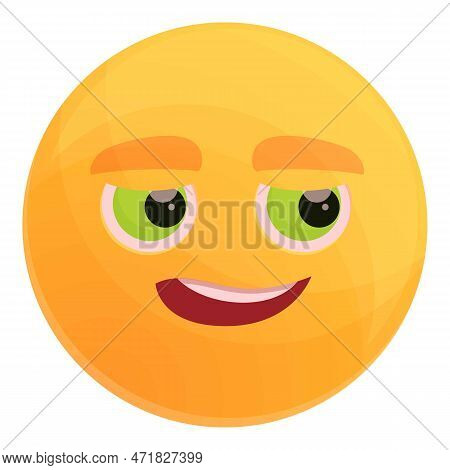 Flirting Emoticon Icon Image & Photo (Free Trial) | Bigstock
