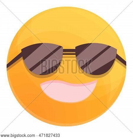 Cool Emoticon Icon. Image & Photo (Free Trial) | Bigstock