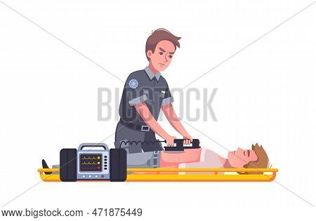 Emergency Cartoon Vector & Photo (Free Trial) | Bigstock