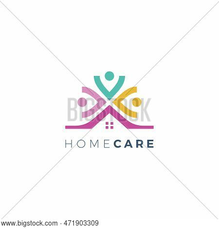 Home Care Logo Design Vector & Photo (Free Trial) | Bigstock