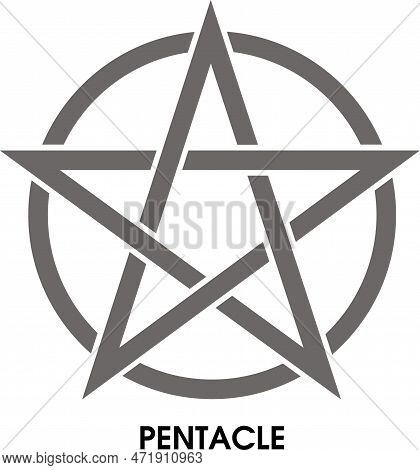 Pentacle Symbol. Vector & Photo (Free Trial) | Bigstock