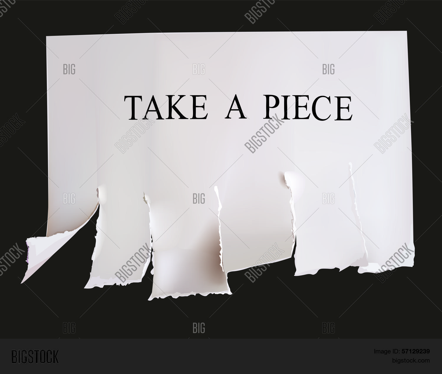 Ripped Paper Vector & Photo (Free Trial) | Bigstock