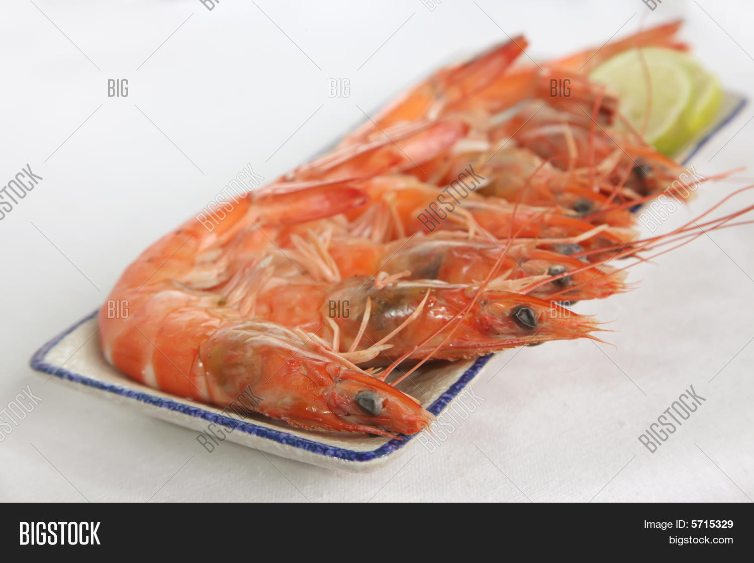 Whole Cooked Prawns Image & Photo (Free Trial) | Bigstock