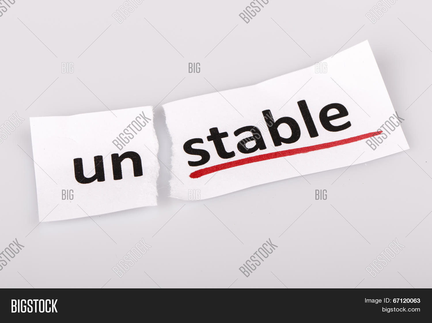 Word Not Stable Image & Photo (Free Trial) | Bigstock