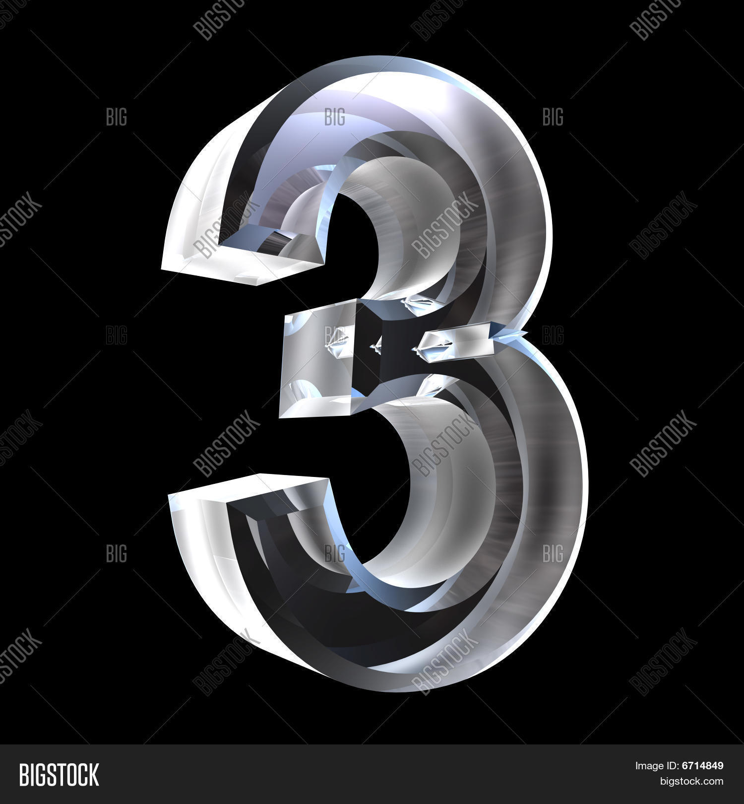 3d Number 3 (three) Image & Photo (Free Trial) | Bigstock
