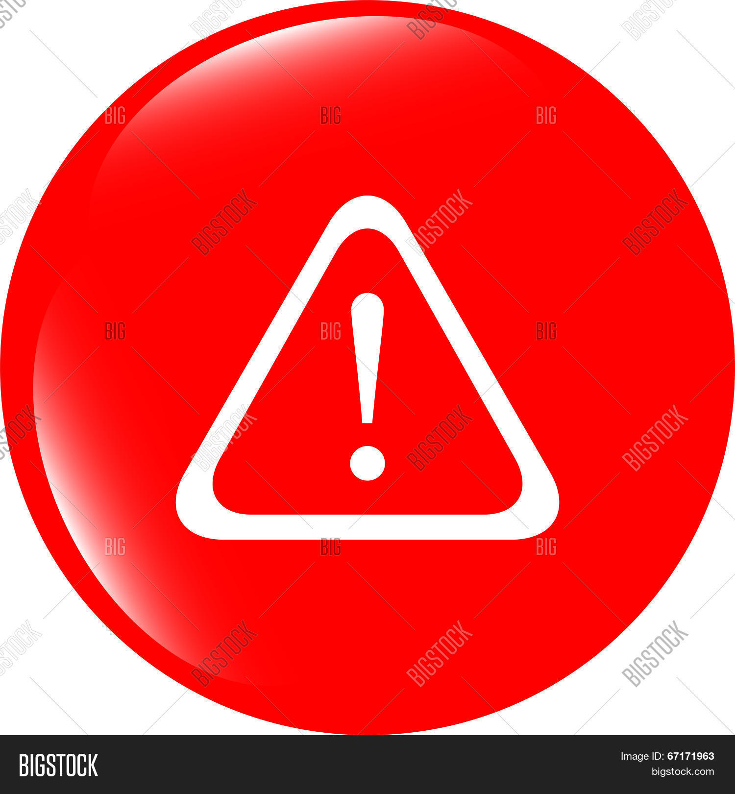 Attention Sign Icon. Image & Photo (Free Trial) | Bigstock