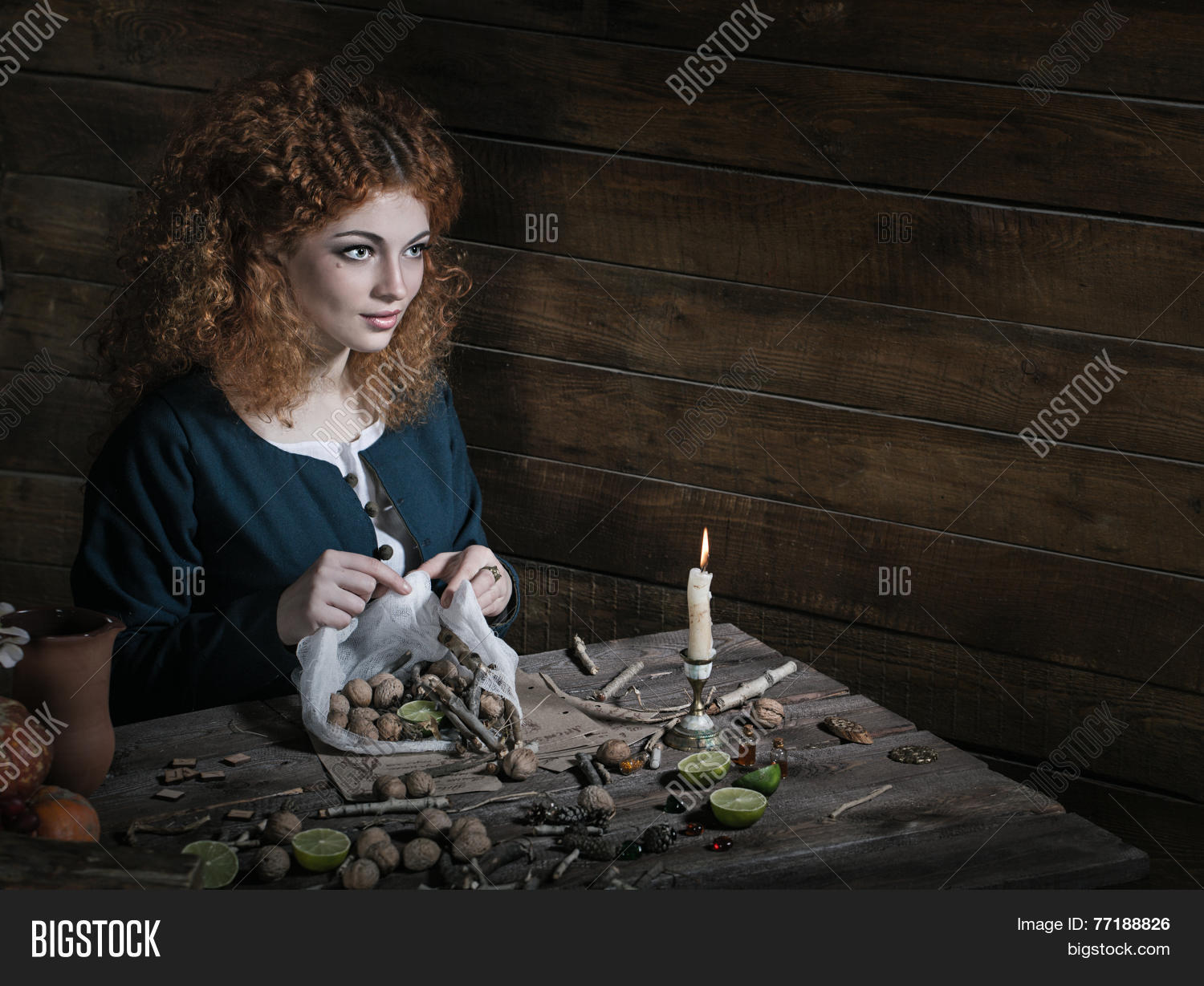 Witch Preparing Potion Image & Photo (Free Trial) | Bigstock
