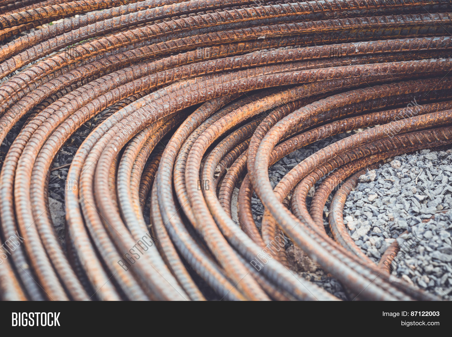 Steel Rods Bars Used Image & Photo (Free Trial) | Bigstock