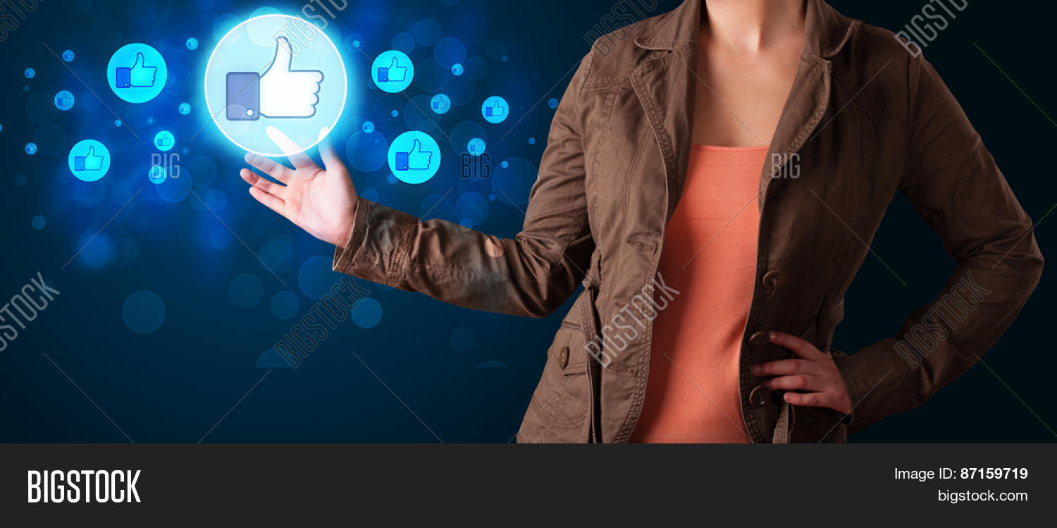 Young Person Pressing Image & Photo (Free Trial) | Bigstock