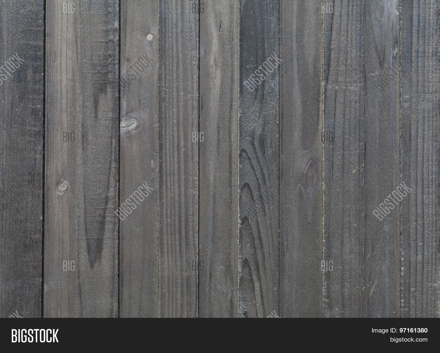 Black Wood Fence Image & Photo (Free Trial) | Bigstock