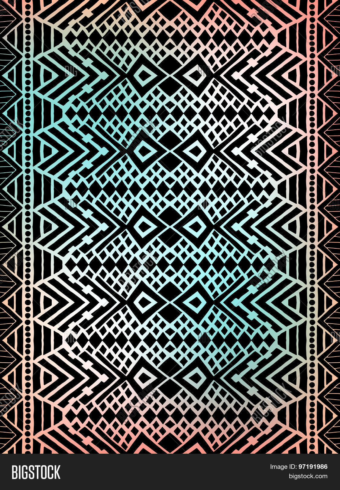 Aztec Tribal Mexican Vector & Photo (Free Trial) | Bigstock