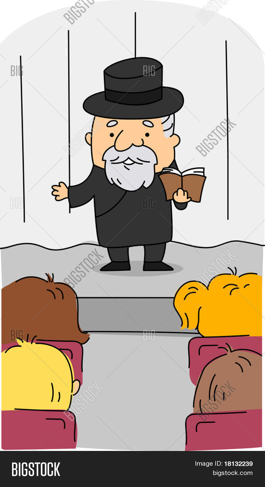 Illustration Rabbi Vector & Photo (Free Trial) | Bigstock