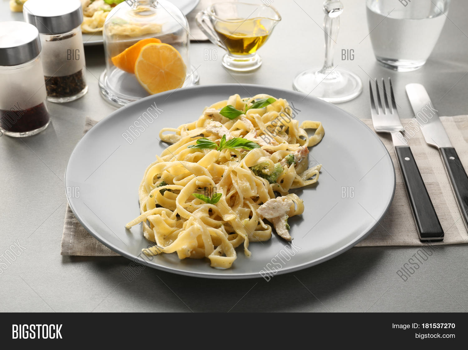 Plate Delicious Pasta Image & Photo (Free Trial) | Bigstock