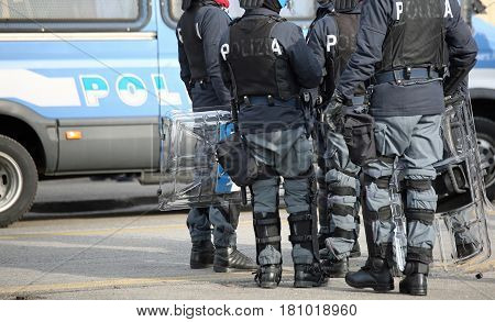 Police Shields Riot Image & Photo (Free Trial) | Bigstock