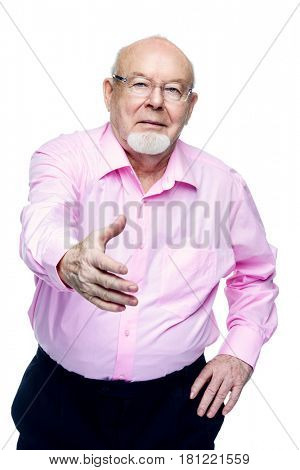 Friendly Old Man Image & Photo (Free Trial) | Bigstock