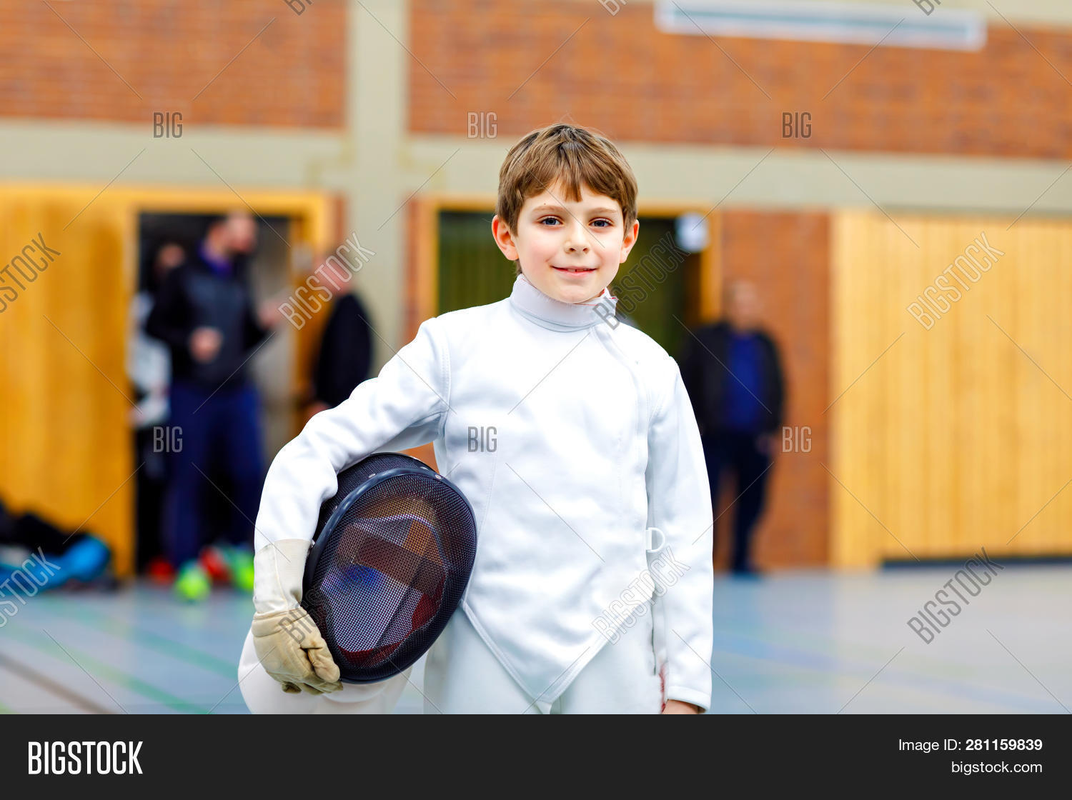 Little Kid Boy Fencing Image & Photo (Free Trial) | Bigstock
