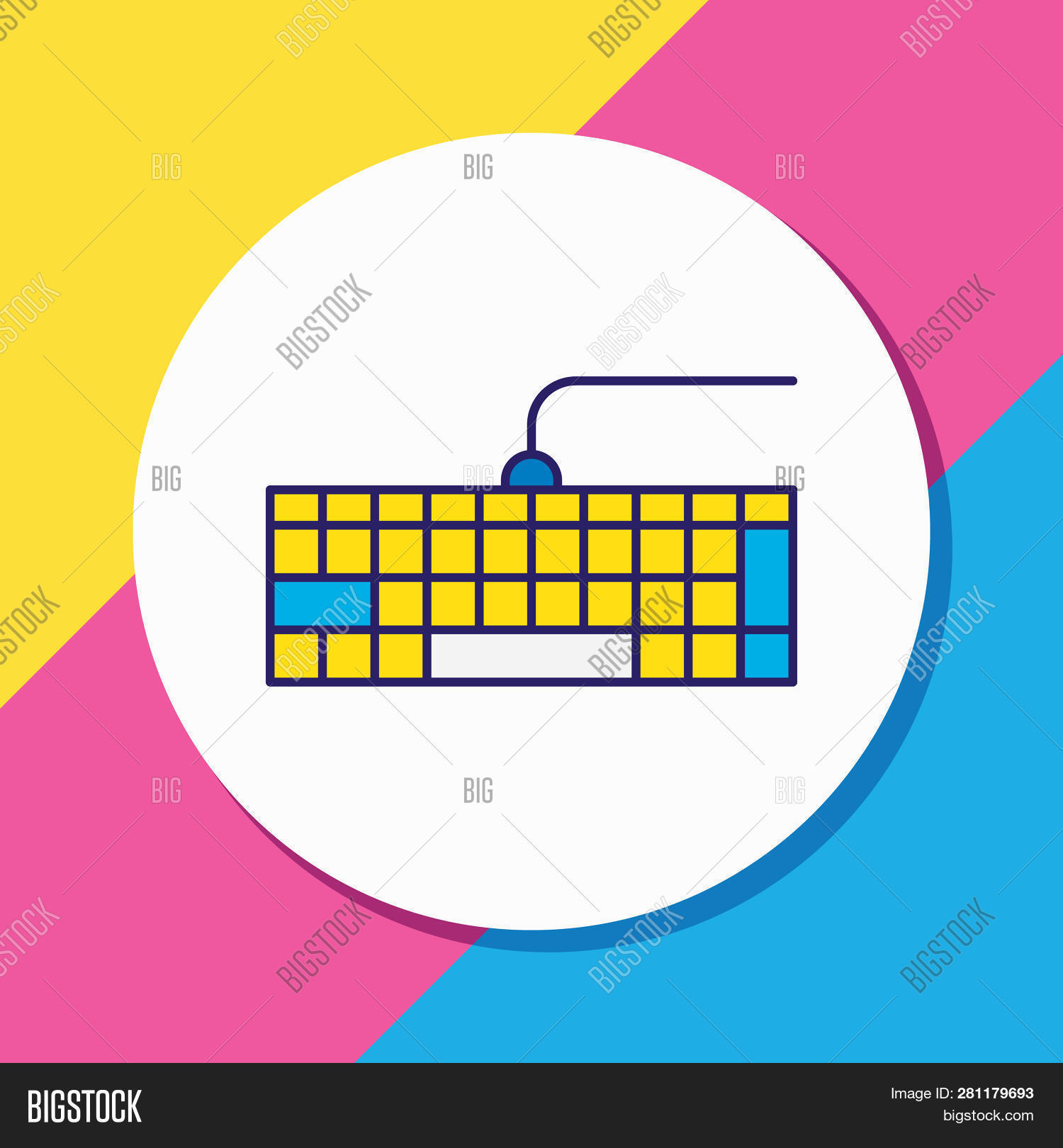 Imagen y foto Illustration Keypad (prueba gratis) | Bigstock