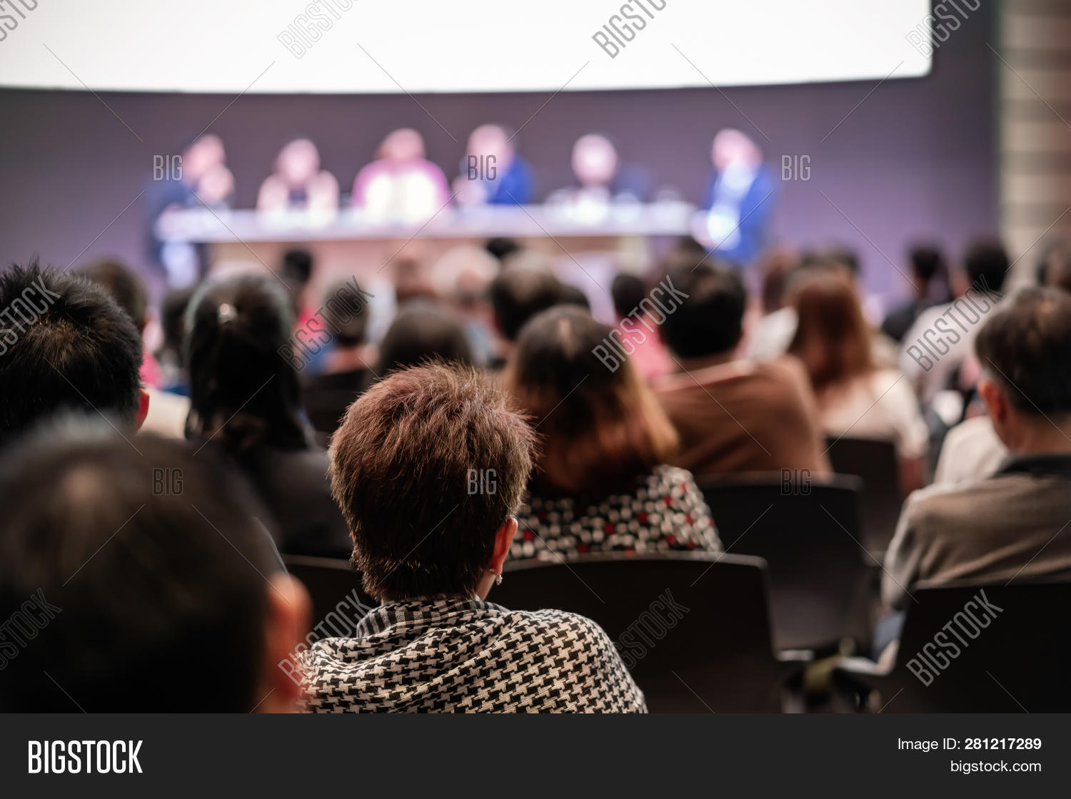 Rear View Audience Image & Photo (Free Trial) | Bigstock