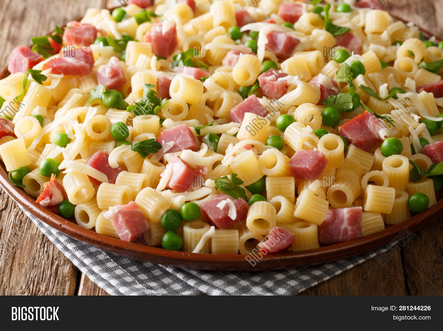 Ditalini Pasta Served Image & Photo (Free Trial) | Bigstock