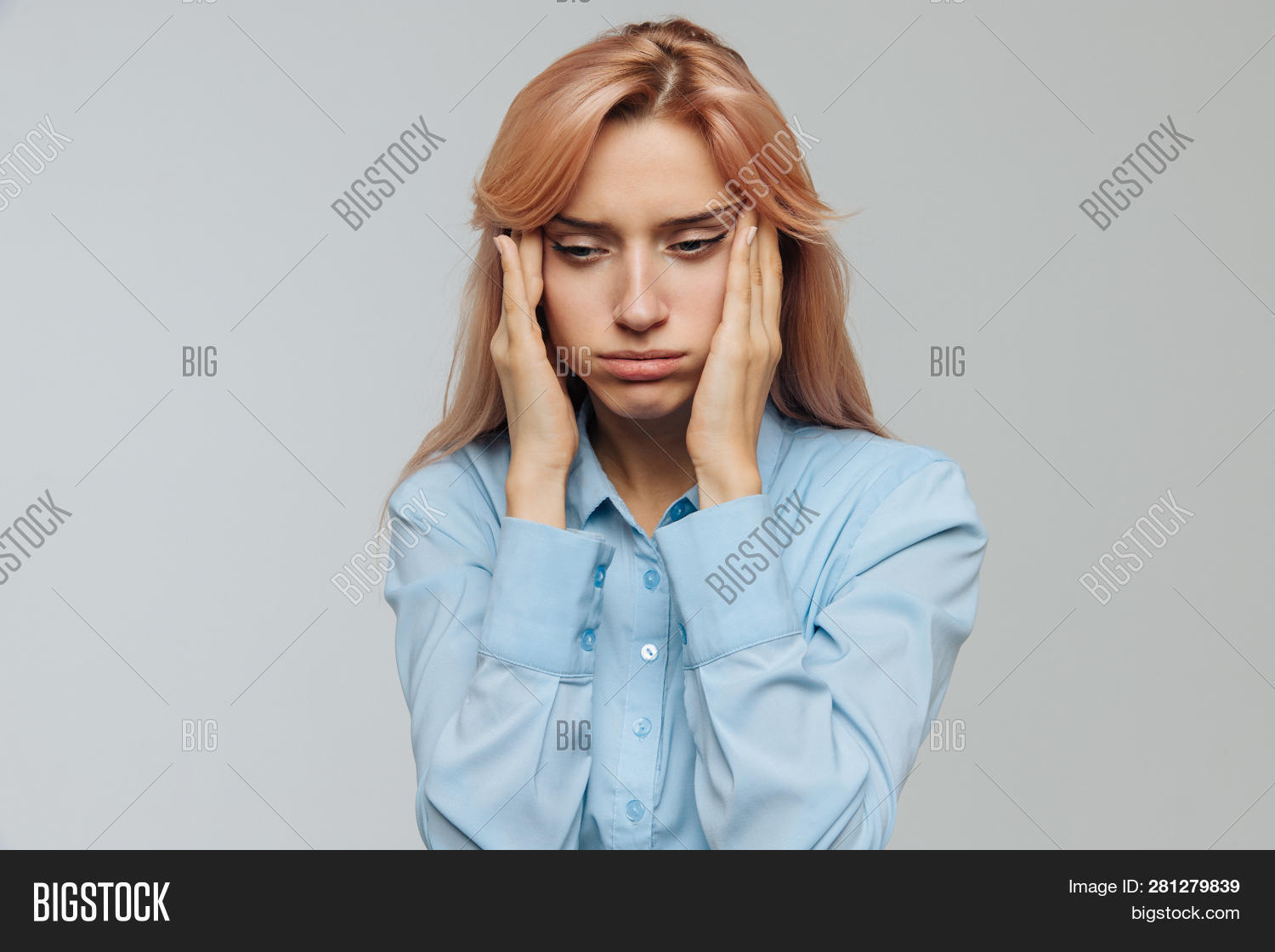 Very Tired Young Woman Image & Photo (Free Trial) | Bigstock