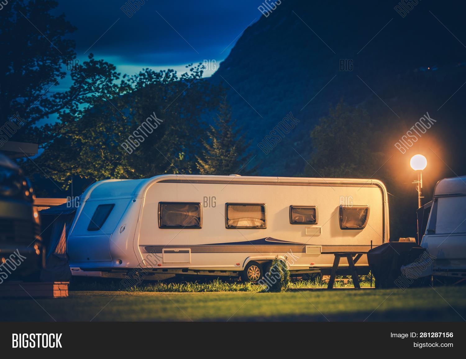 Modern Travel Trailer Image & Photo (Free Trial) | Bigstock