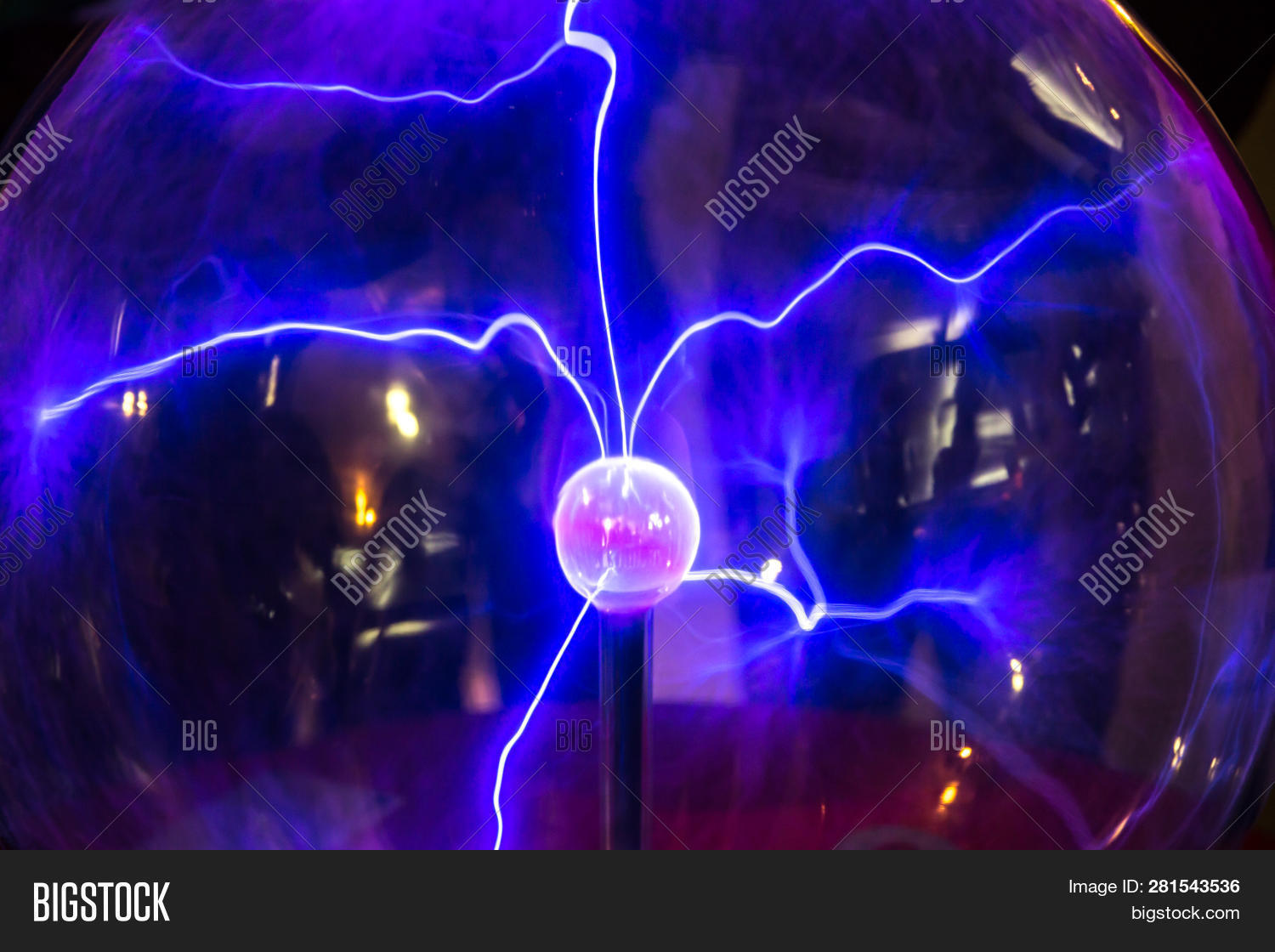 Plasma Ball Smooth Image & Photo (Free Trial) | Bigstock