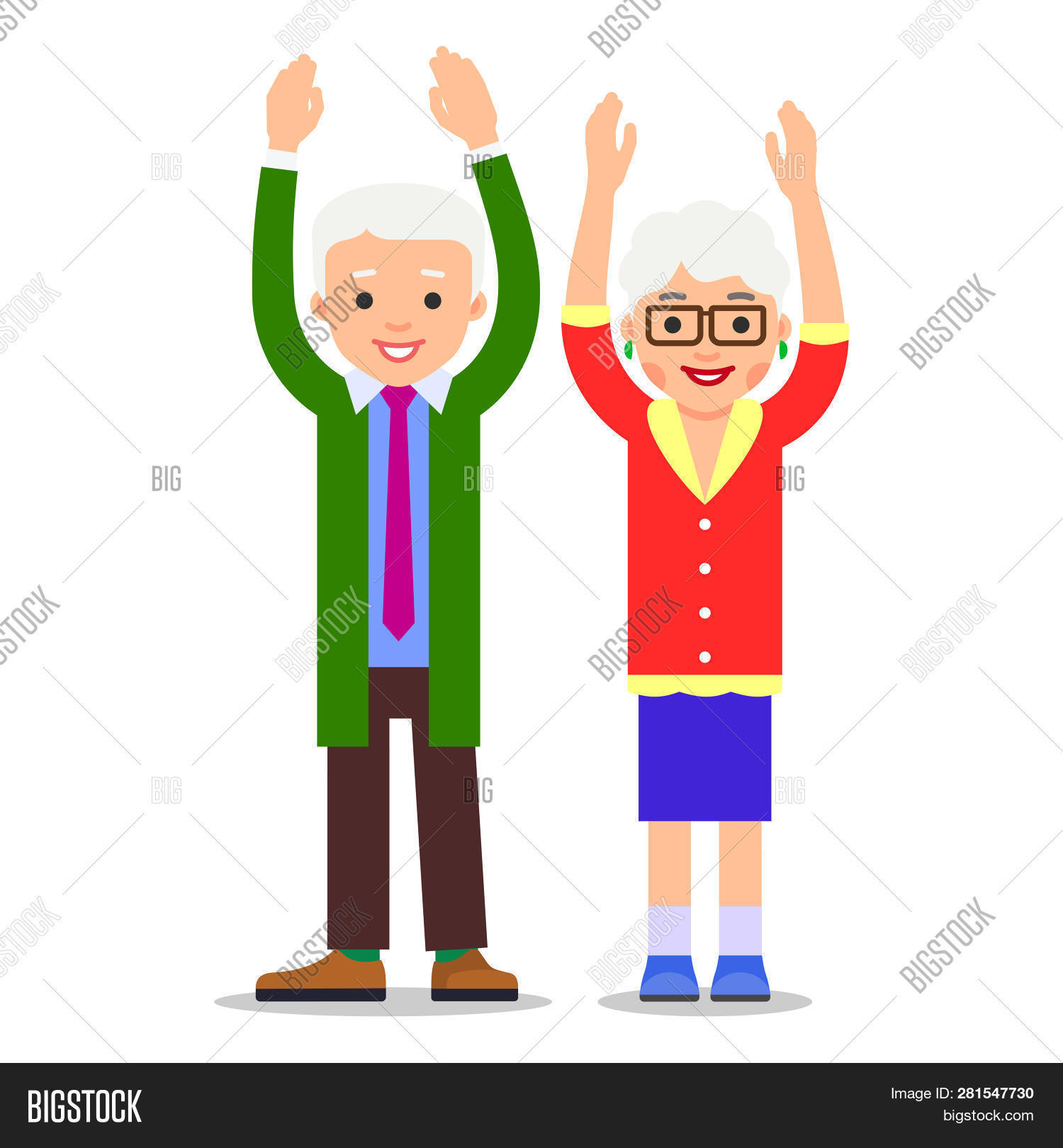 Old People Stand Image & Photo (Free Trial) | Bigstock