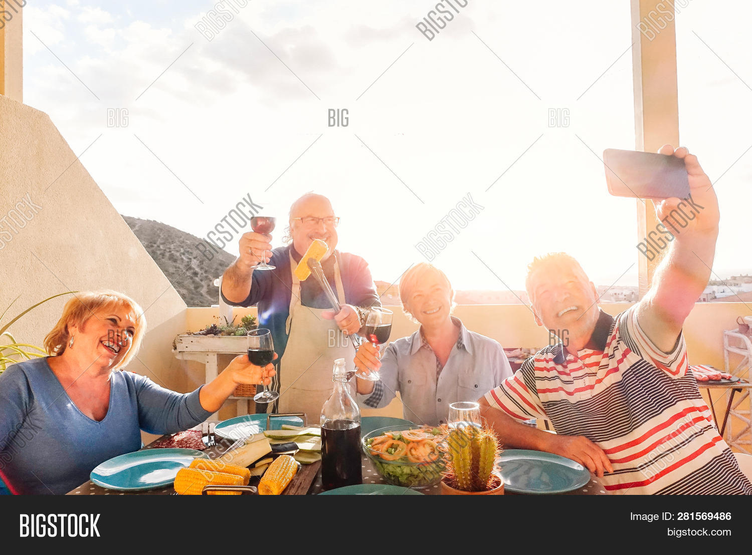 Happy Seniors Taking Image & Photo (Free Trial) | Bigstock