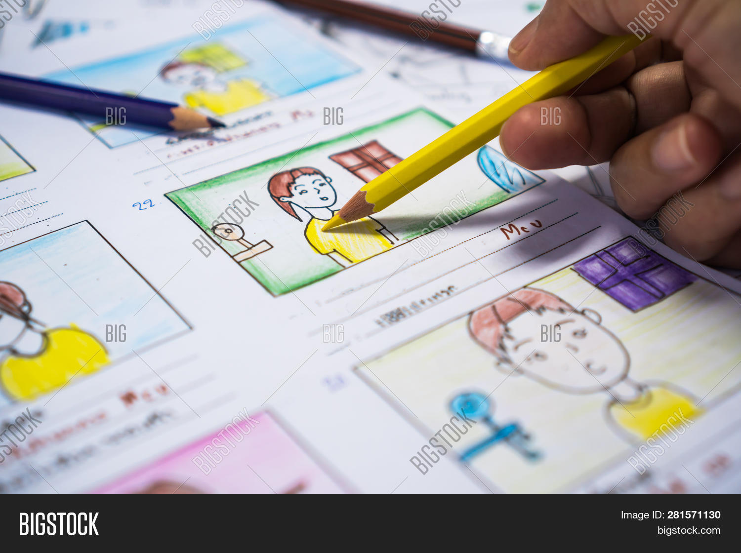 Designer Drawing Story Image & Photo (Free Trial) | Bigstock