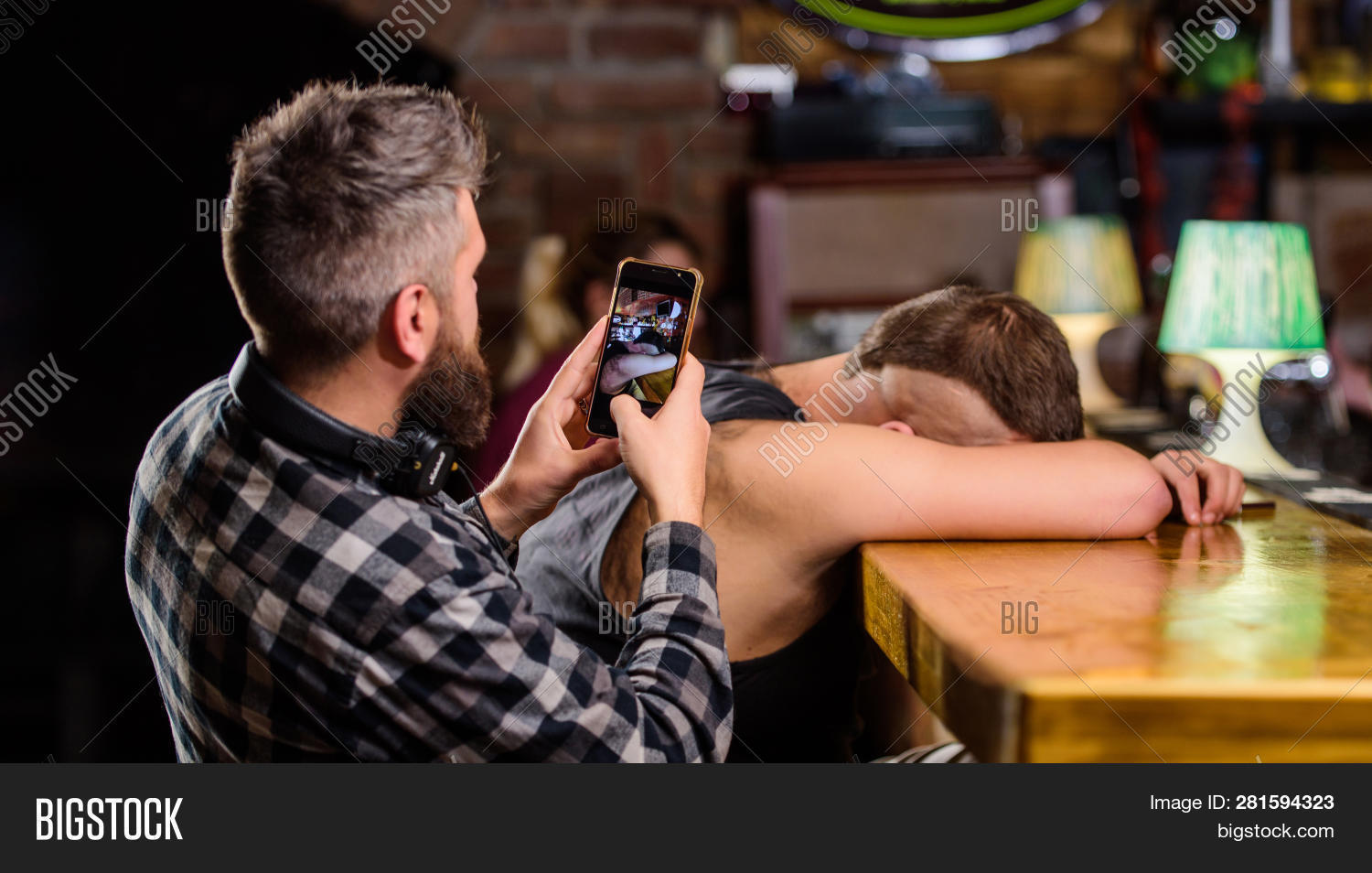 Man Drunk Fall Asleep Image And Photo Free Trial Bigstock