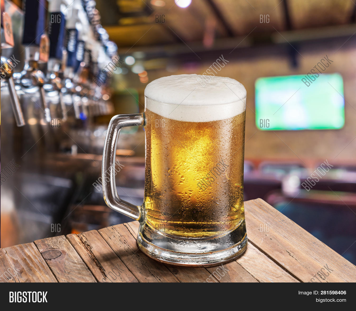 Frosty Mug Light Beer Image & Photo (Free Trial) | Bigstock