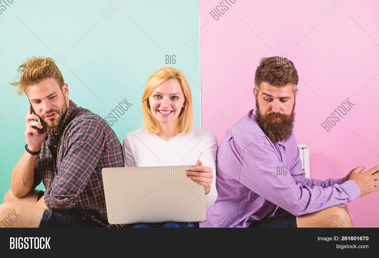 Company Friends Mobile Image & Photo (Free Trial) | Bigstock