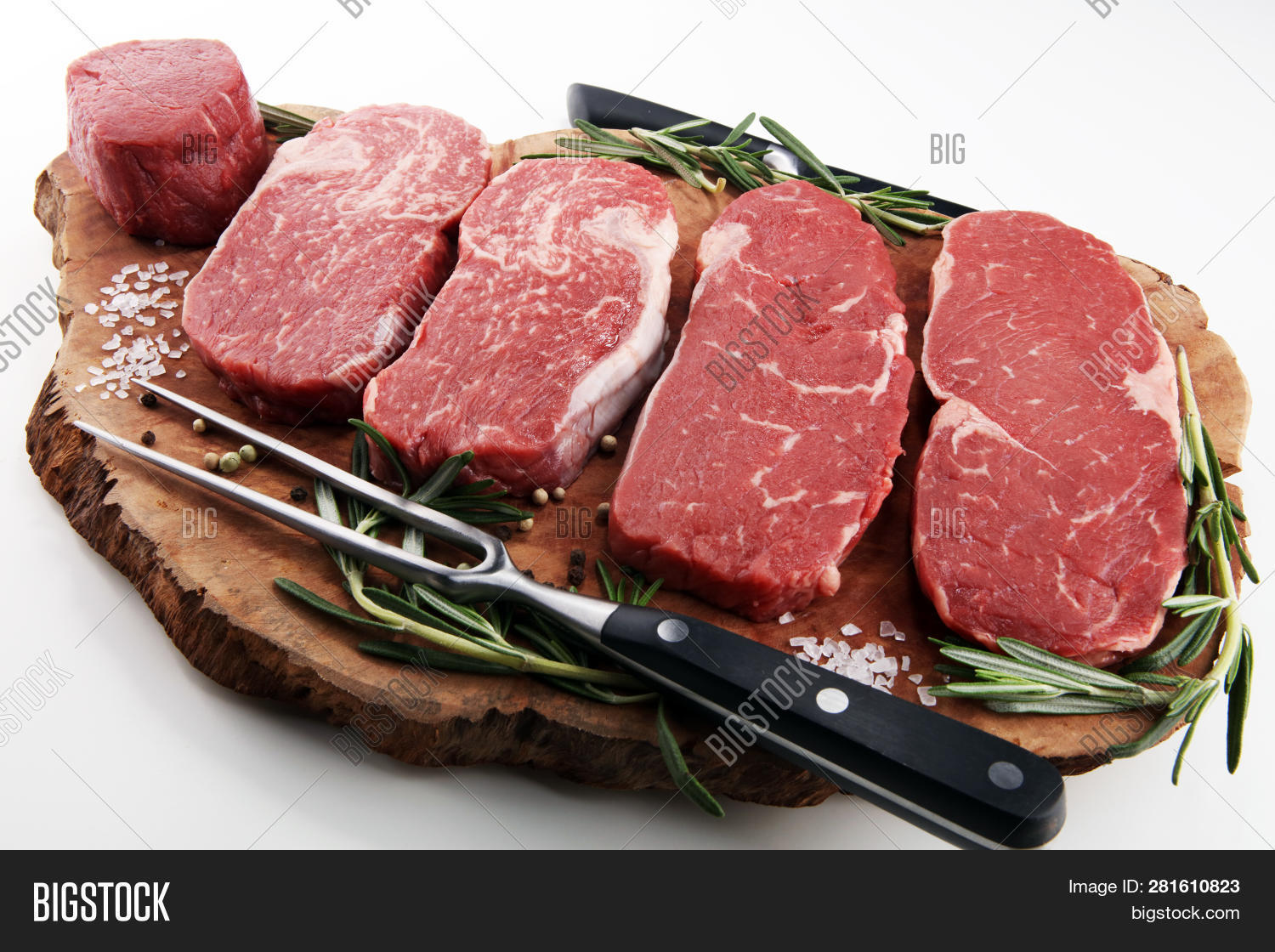 Steak Raw. Barbecue Image & Photo (Free Trial) | Bigstock