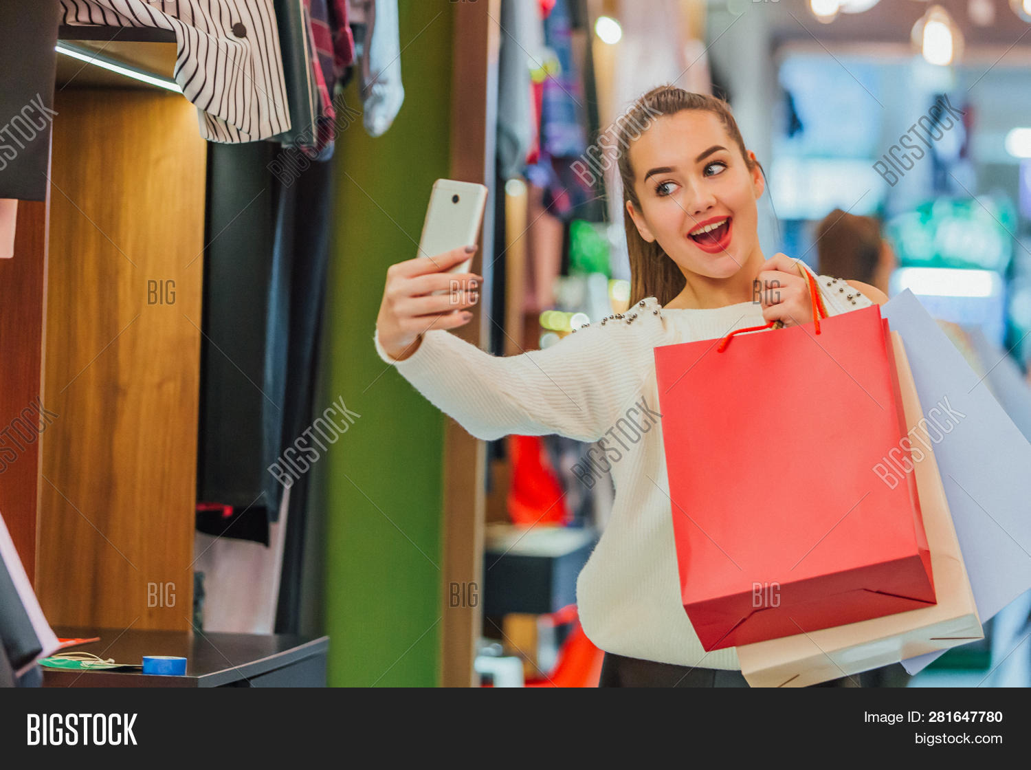 Young Girl Store Image & Photo (Free Trial) | Bigstock