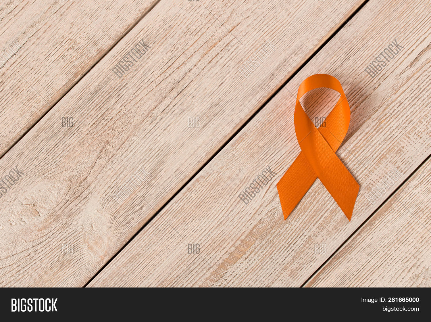 Orange Ribbon. Image & Photo (Free Trial) | Bigstock