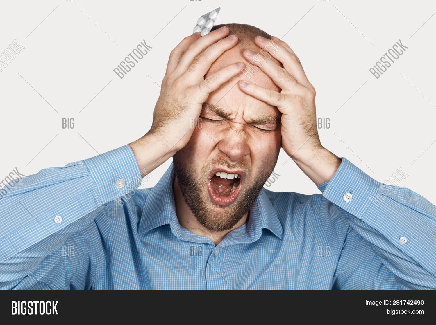 Man Taking Antibiotic Image & Photo (Free Trial) | Bigstock