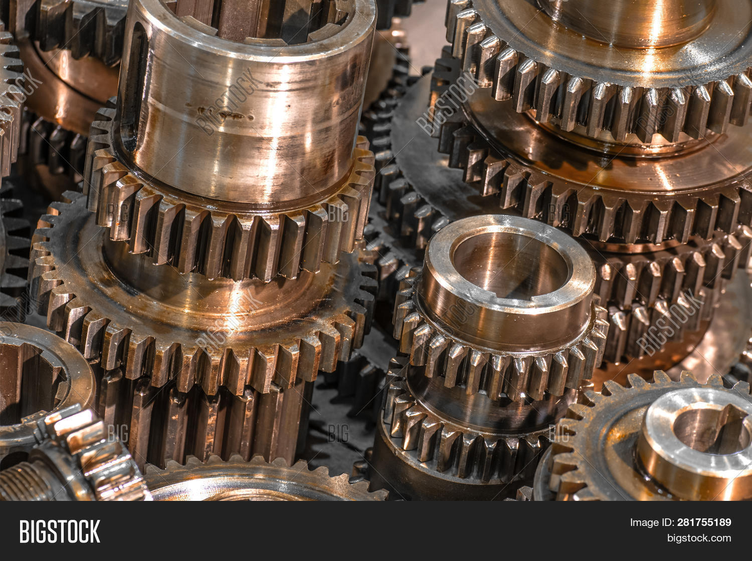 Close- Gear Metal Image & Photo (Free Trial) | Bigstock