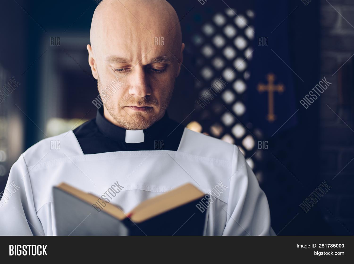 Catholic Priest Image & Photo (Free Trial) | Bigstock