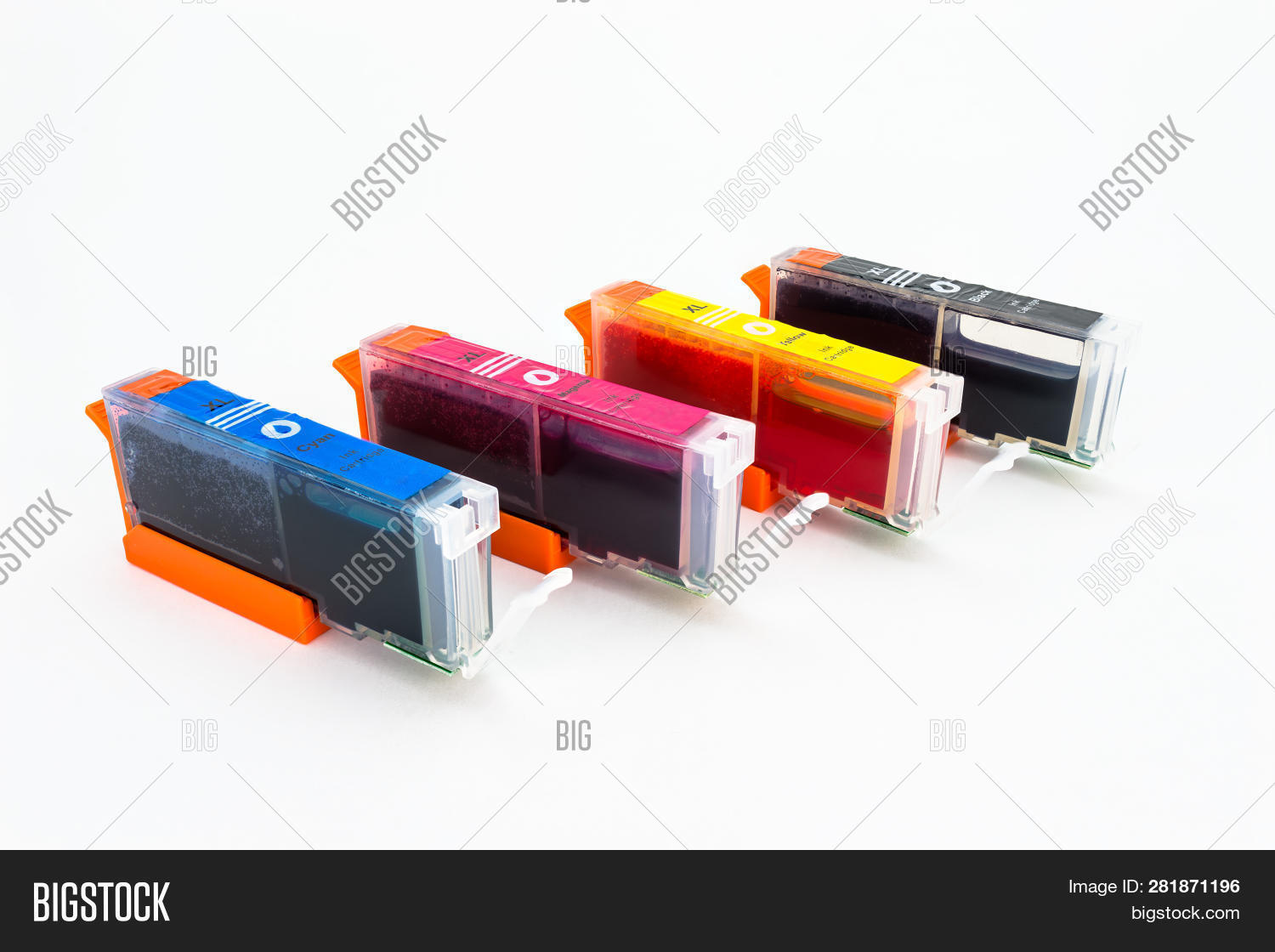 Close- Shot Cmyk Ink Image & Photo (Free Trial) | Bigstock