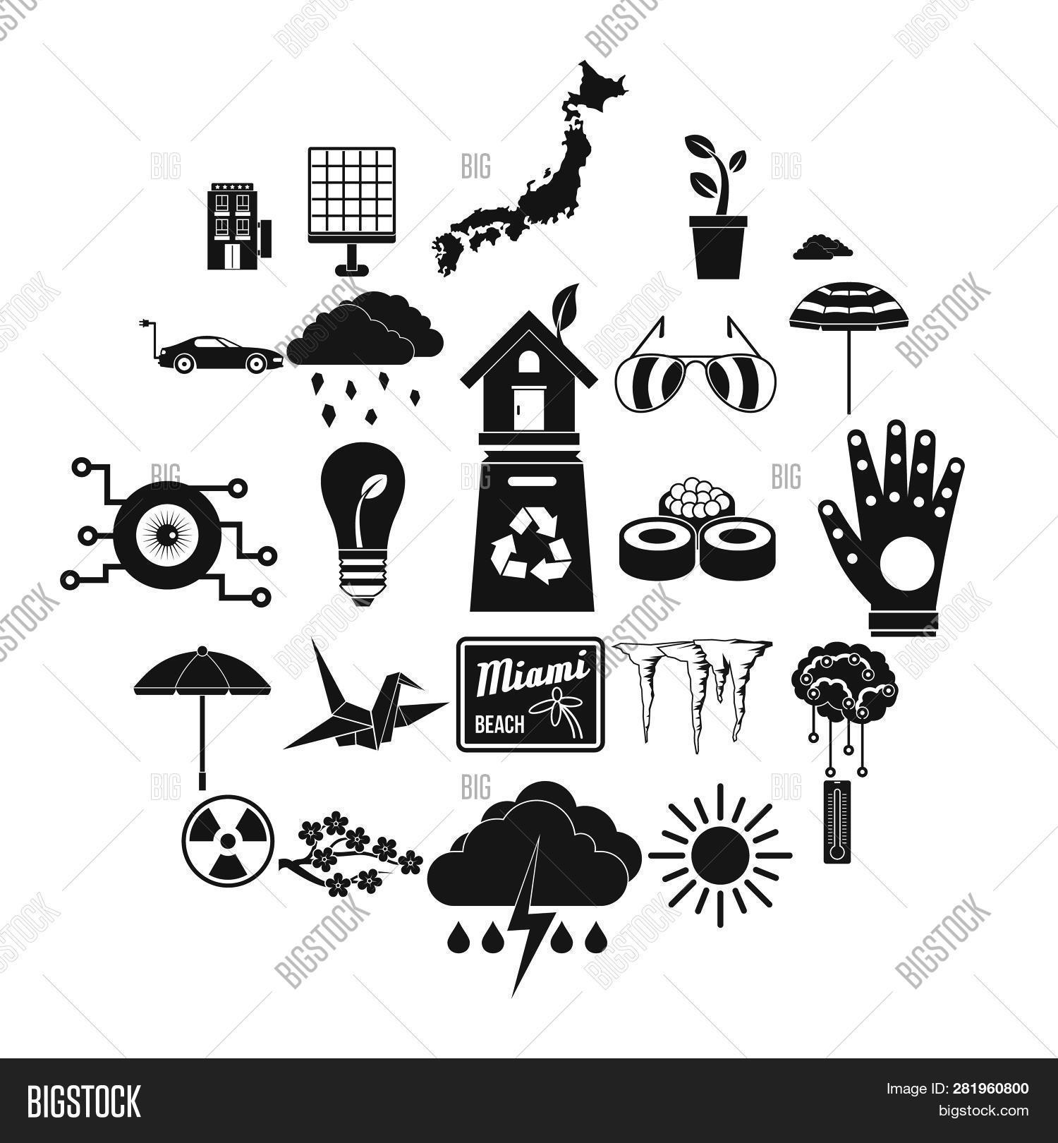 Very Bad Weather Icons Image & Photo (Free Trial) | Bigstock